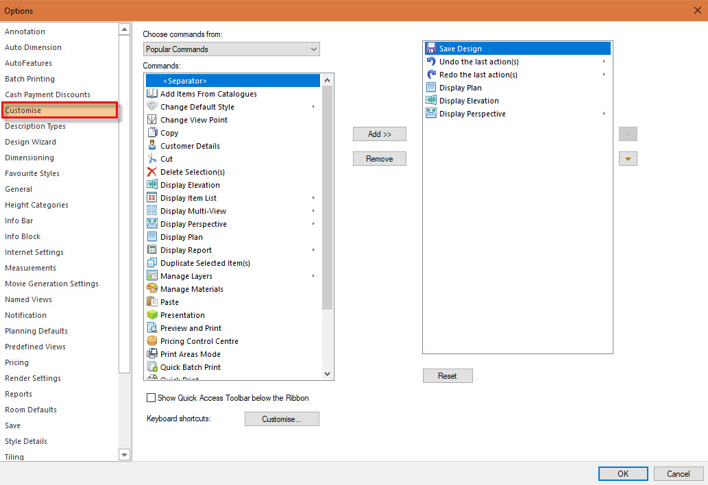 How to Add or Remove Commands in the Quick Access Toolbar in 2020 Fusion – Fusion