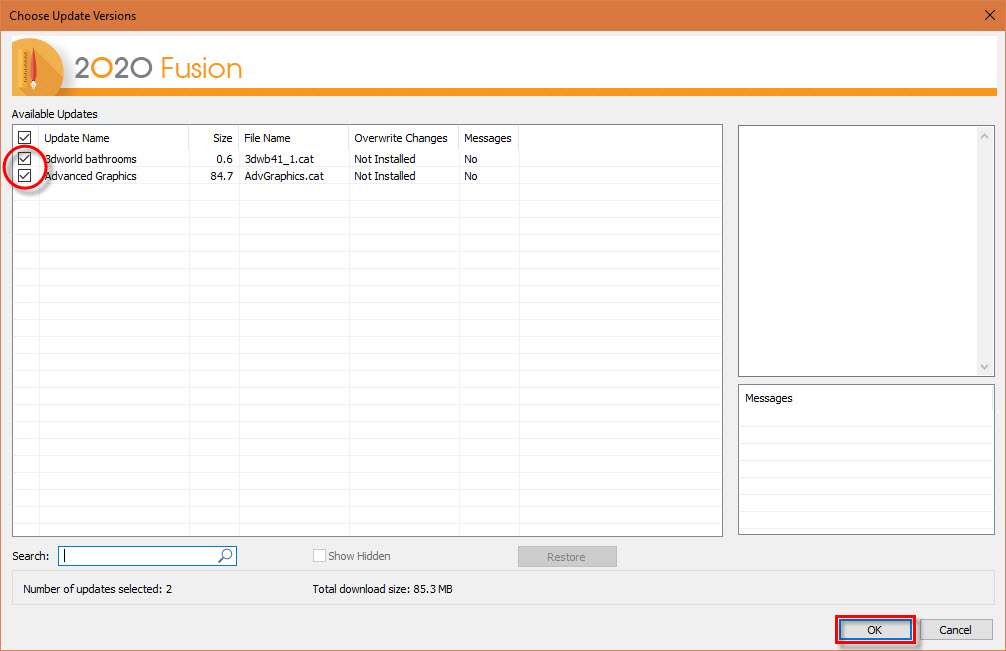 How to Check and Install Catalogue Updates in 2020 Fusion – Fusion