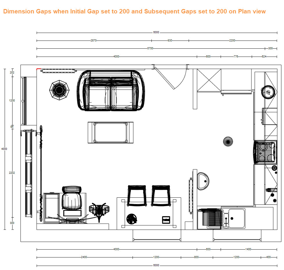 How to Change the Dimension Rail Gaps in an Existing Design in 2020 ...