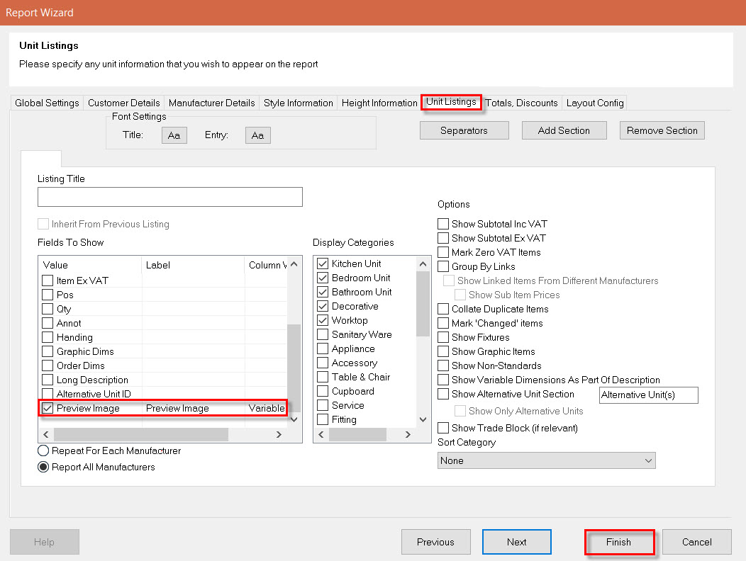 How to Enable Preview Image on a Custom Report – Fusion