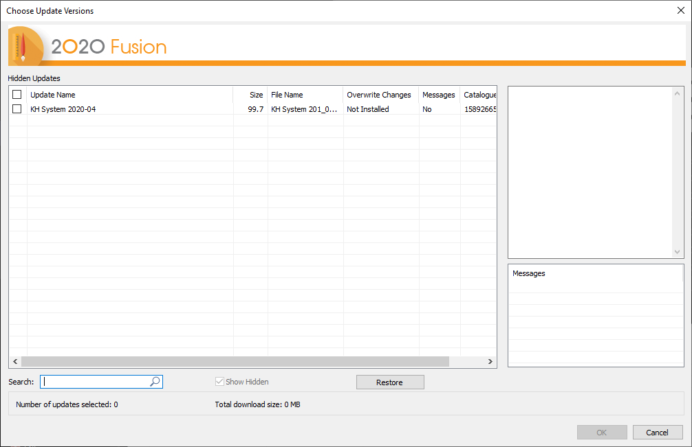 How to Restore Hidden Catalogues in 2020 Fusion – Fusion