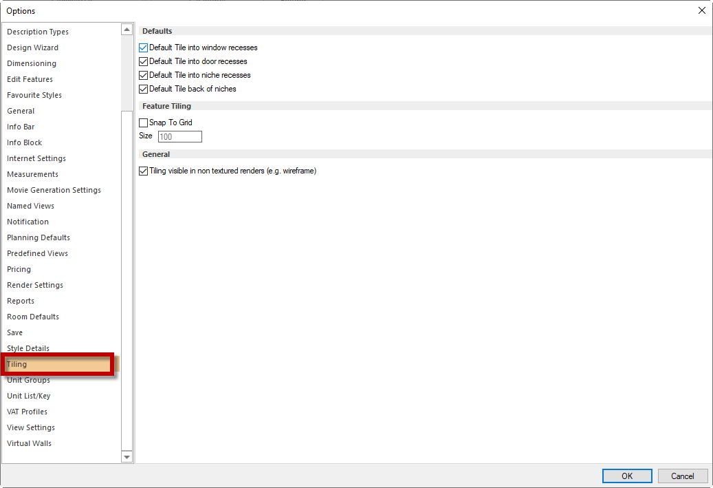 How to Set Tiling Defaults in 2020 Fusion – Fusion
